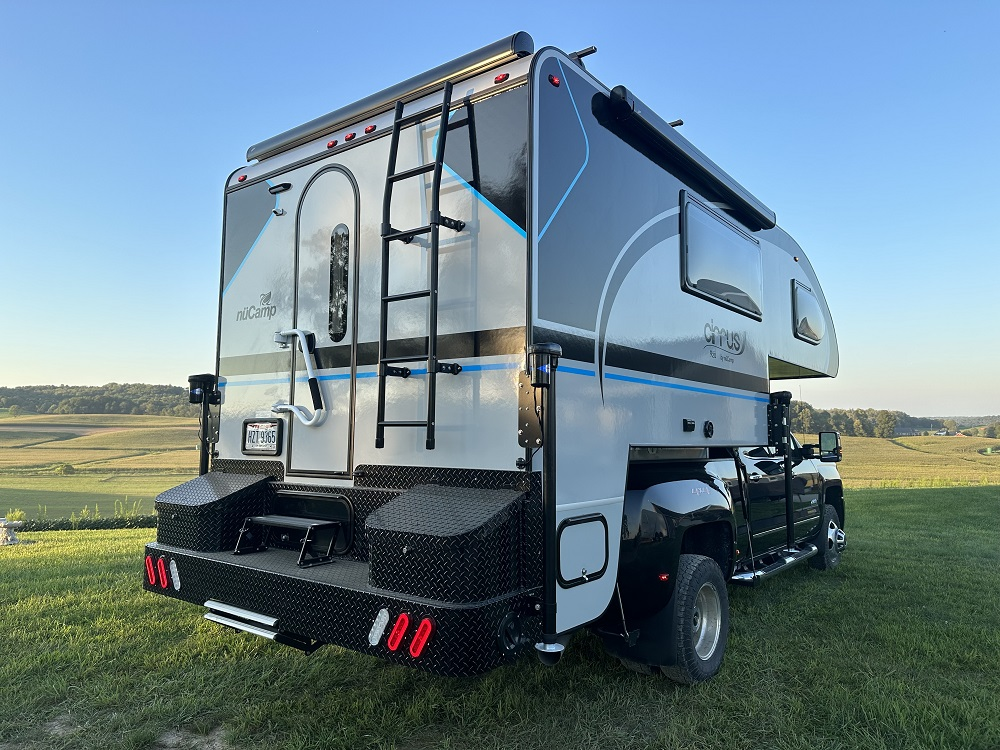 NüCamp's First Hybrid Truck Camper - The Motorhome Man